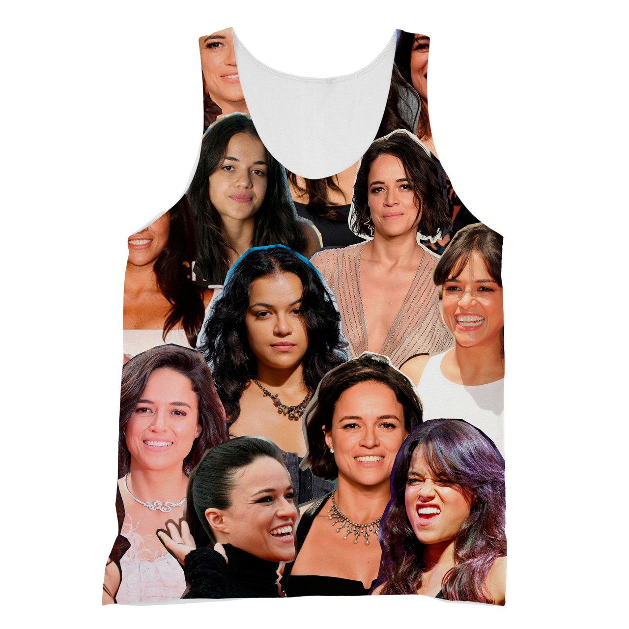 Michelle Rodriguez Photo Collage T-Shirt - Subliworks