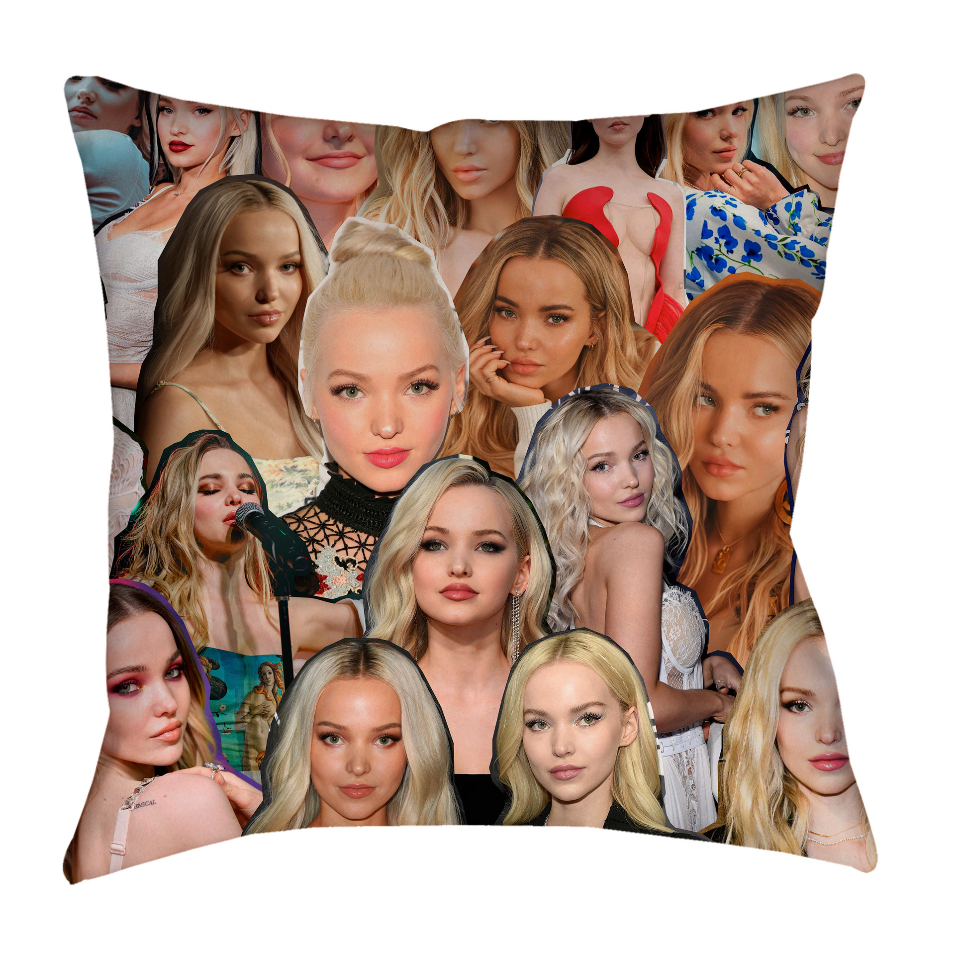 Dove Cameron Photo Collage Pillowcase - Subliworks
