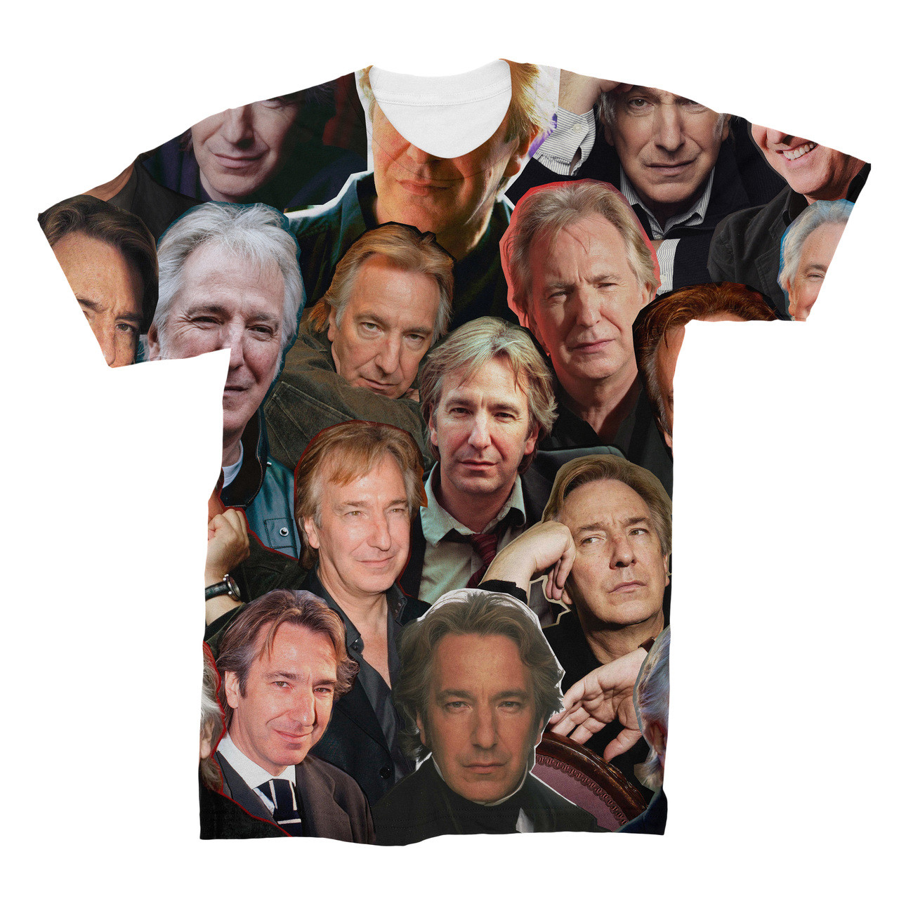 Alan Rickman Photo Collage T-Shirt
