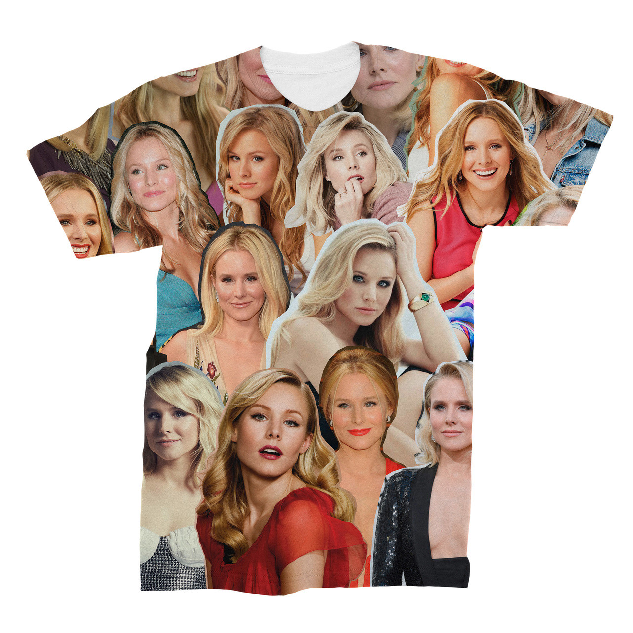 Kristen Bell Photo Collage T-Shirt