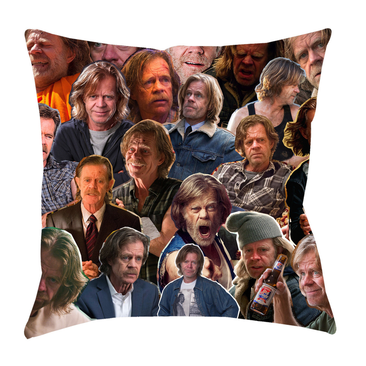 Frank Gallagher (Shameless) Photo Collage Pillowcase