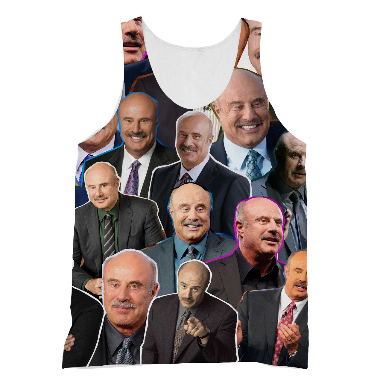 Dr. Phil Photo Collage T-Shirt