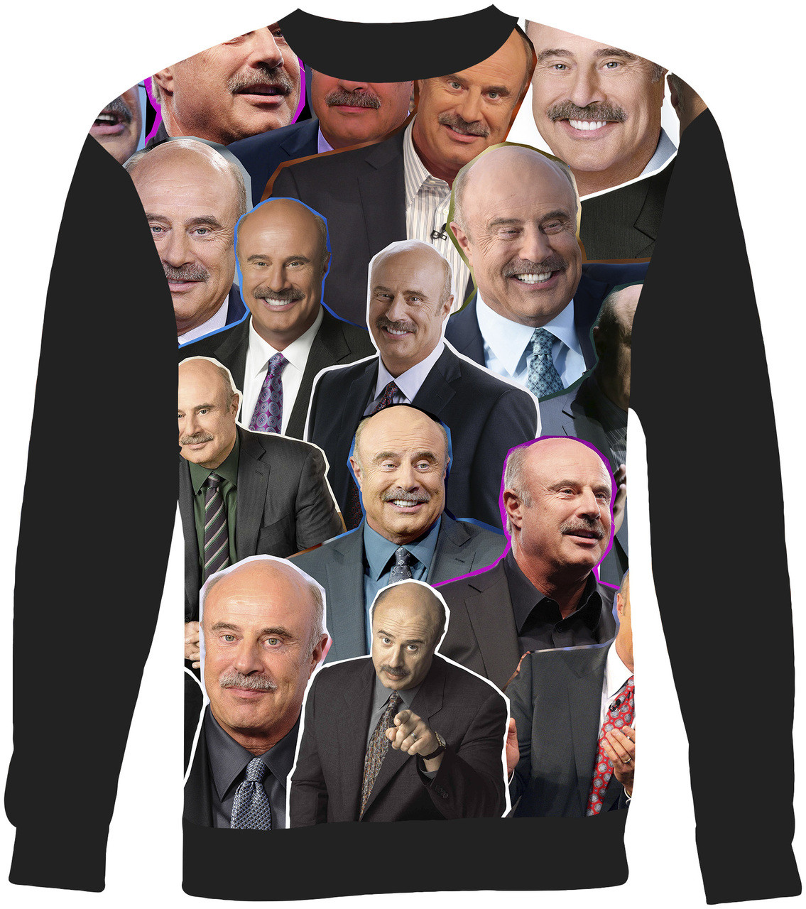 Dr. Phil Photo Collage T-Shirt - Subliworks