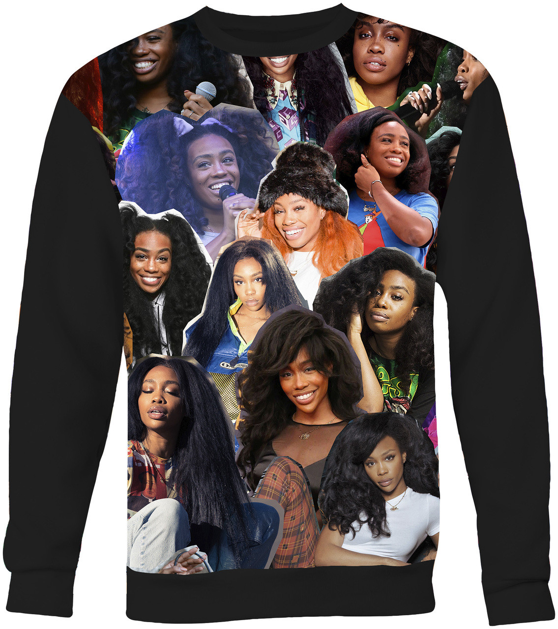 SZA Photo Collage T-Shirt