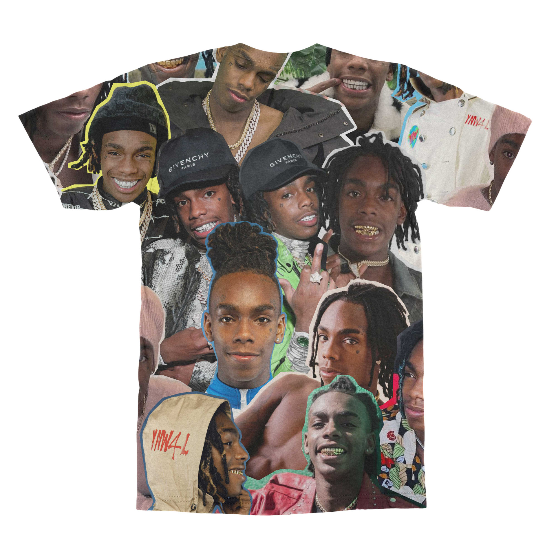 YNW Melly Photo Collage T-Shirt - Subliworks