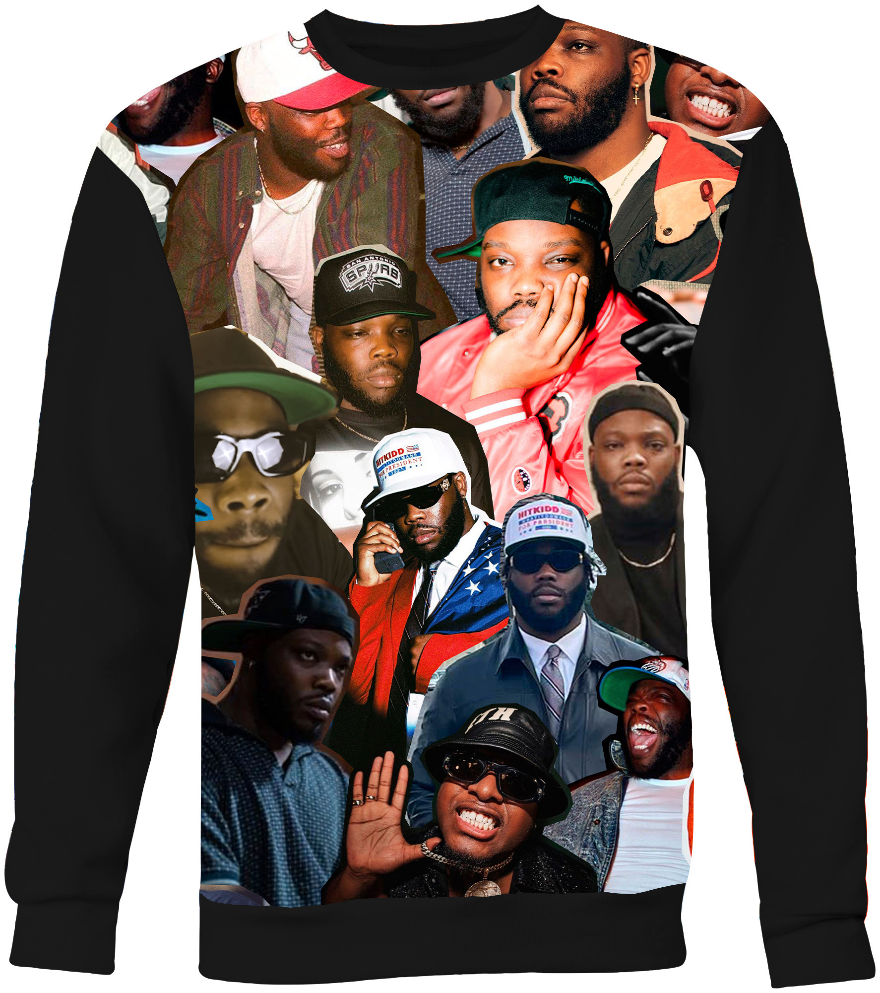 Custom Photo Collage Sweatshirt