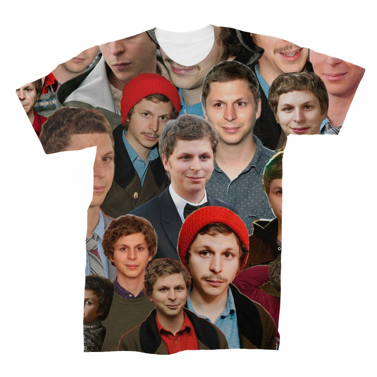 Michael Cera Photo Collage T-Shirt