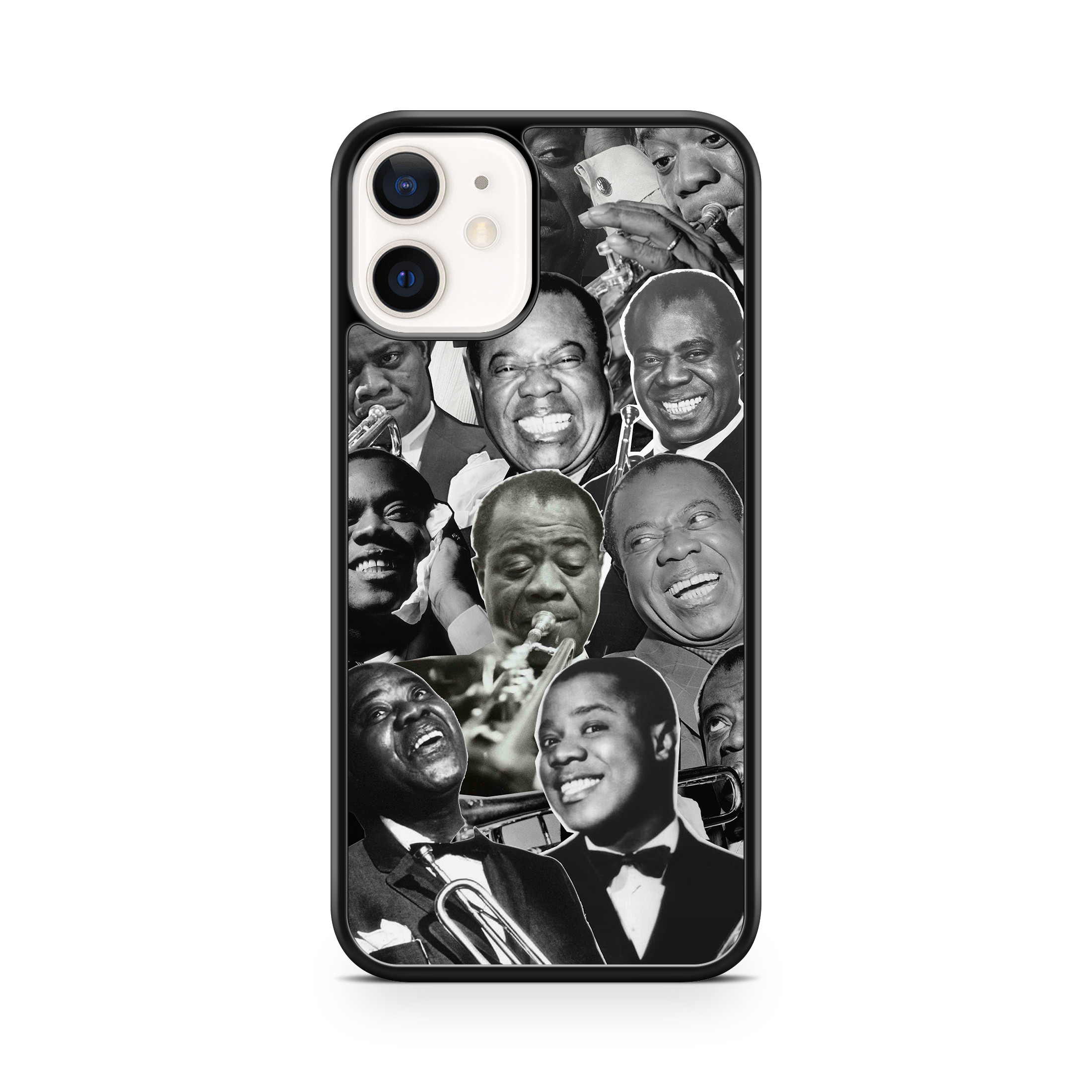 Louis Armstrong Photo Collage T-Shirt - Subliworks