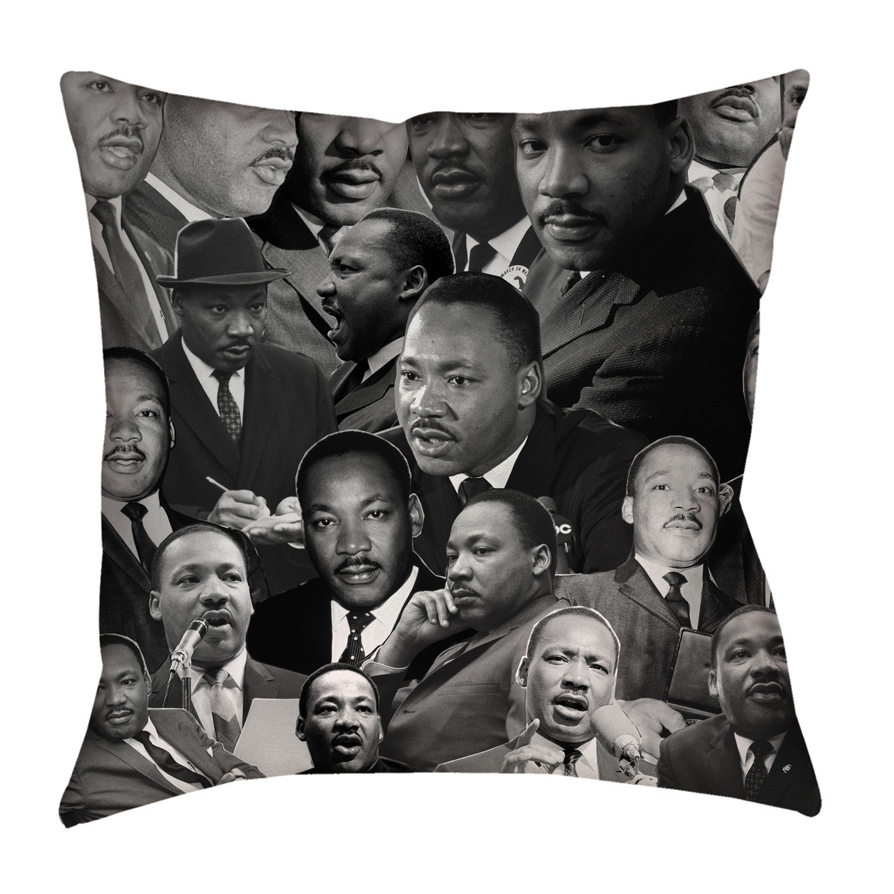 Martin Luther King Photo Collage Pillowcase