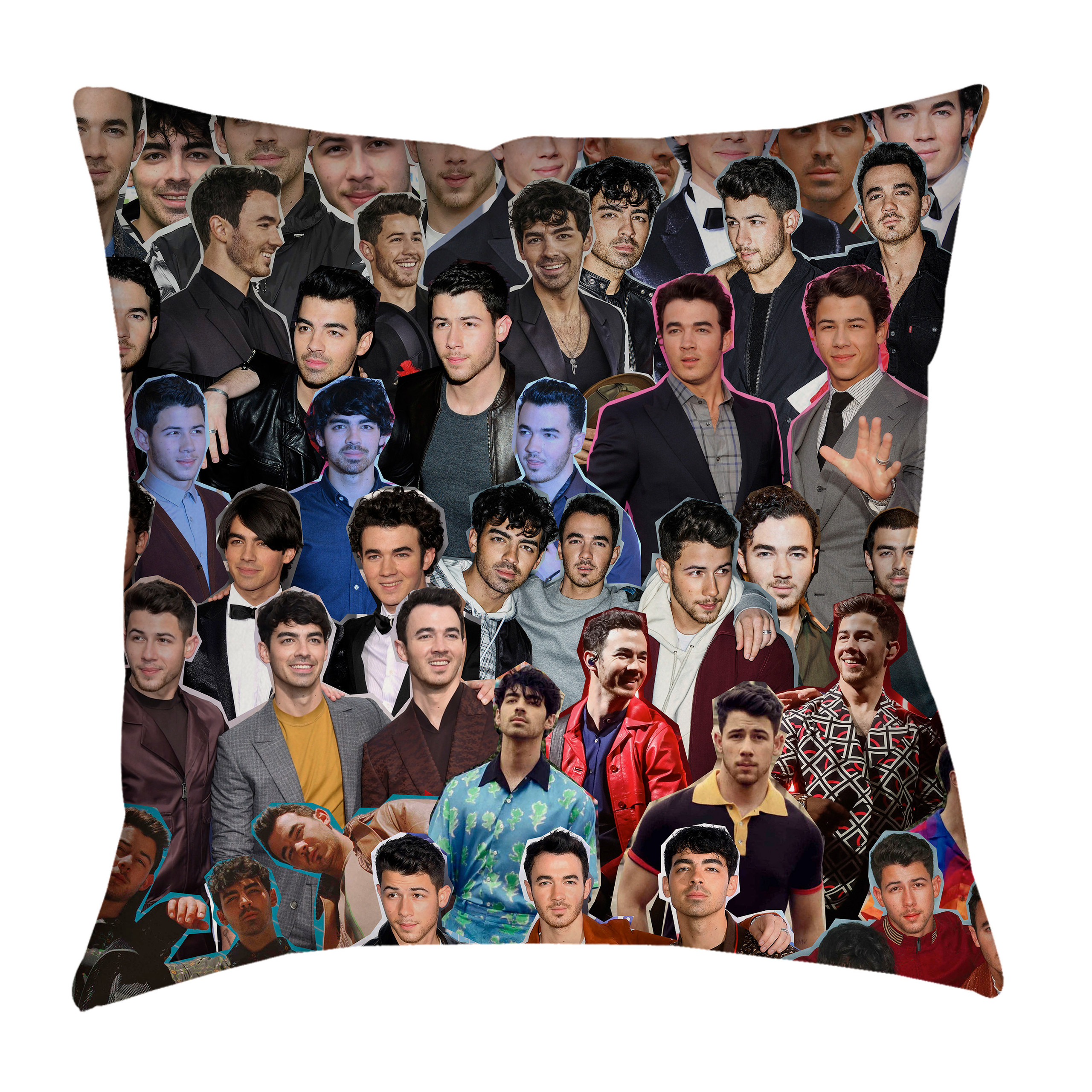 Jonas Brothers Photo Collage Pillowcase
