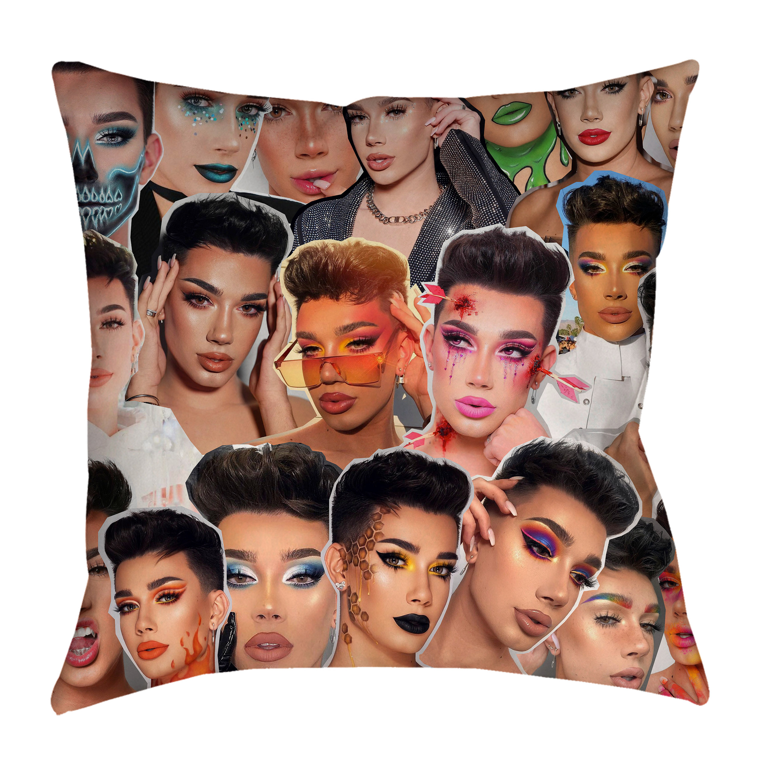 James Charles Photo Collage Pillowcase - Subliworks
