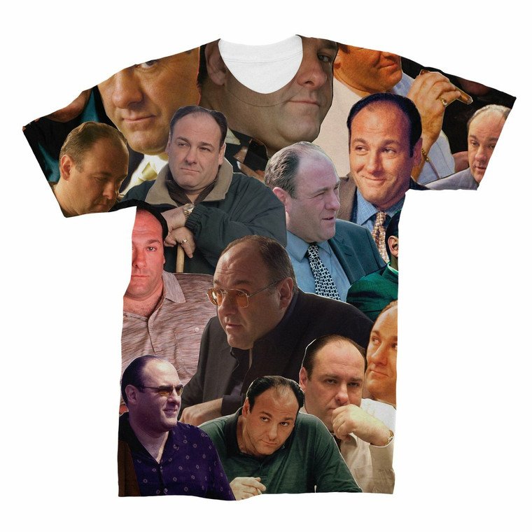 Tony Soprano (the Sopranos) Photo Collage T-Shirt