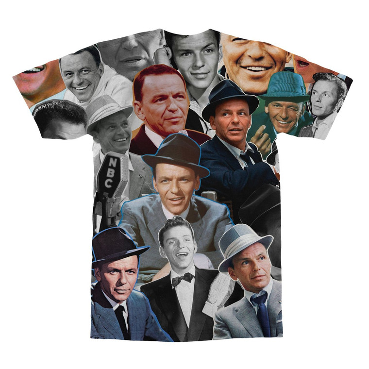 Frank Sinatra Photo Collage T-Shirt