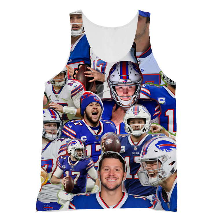 Josh Allen Photo Collage T-Shirt - Subliworks