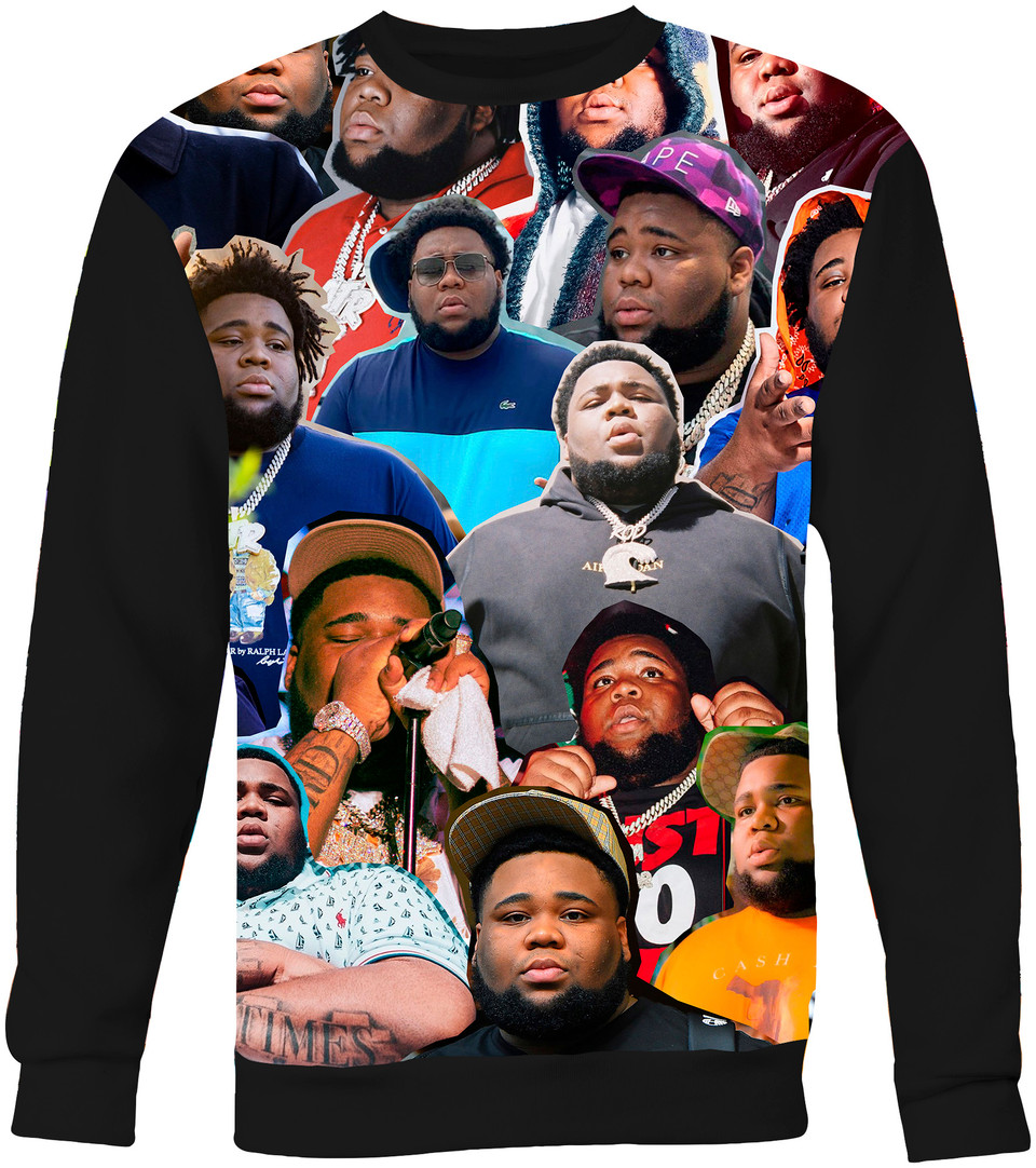 Rod Wave Photo Collage Sweater Sweatshirt