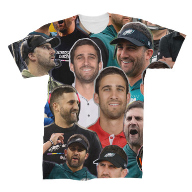 Nick Sirianni Photo Collage T-Shirt - Subliworks