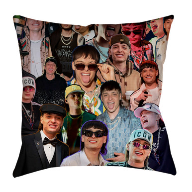 Peso Pluma Photo Collage Pillowcase