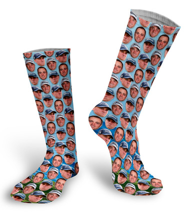 Justin Thomas faces Socks - Subliworks
