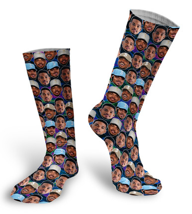 Chance The Rapper faces Socks - Subliworks