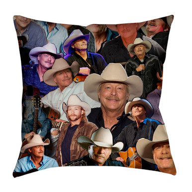 Alan Jackson Photo Collage Pillowcase