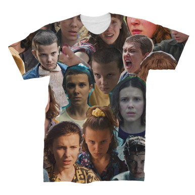 Eleven (From Stranger Things) Photo Collage T-Shirt