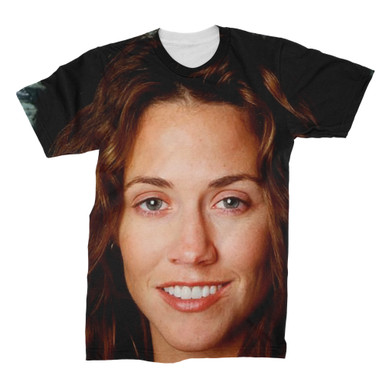 Sheryl Crow Big Face T-Shirt - Subliworks
