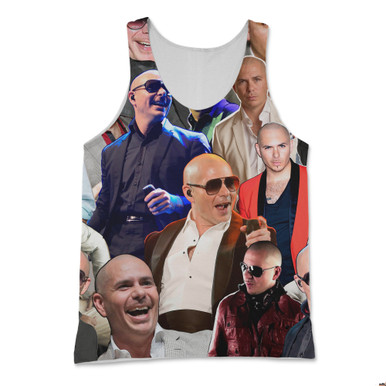 Pitbull Photo Collage Tank Top