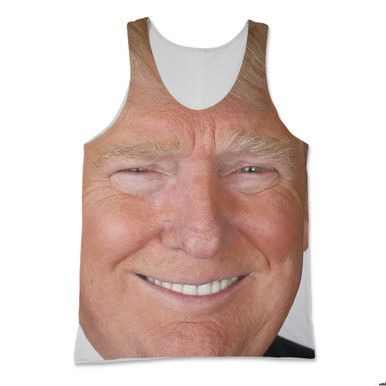 Donald Trump Big Face Tank Top - Subliworks