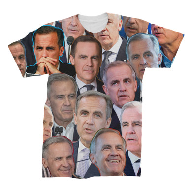 Mark Carney Photo Collage T-Shirt - Subliworks