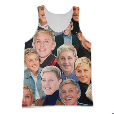 Ellen Degeneres Photo Collage Tank Top - Subliworks