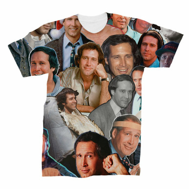 Chevy Chase Photo Collage T-Shirt