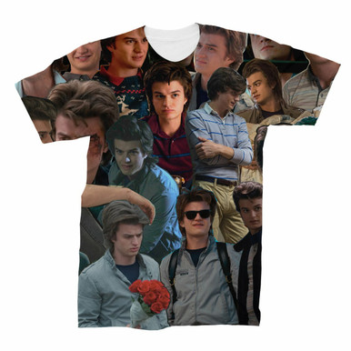 Steve Harrington Stranger Things Photo Collage T-Shirt