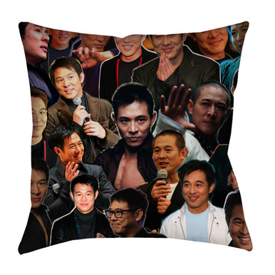 Jet Li Photo Collage Pillowcase