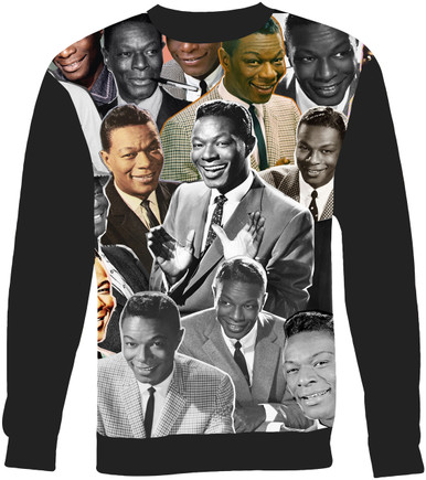 Nat King Cole Collage Sweater Sweatshirt