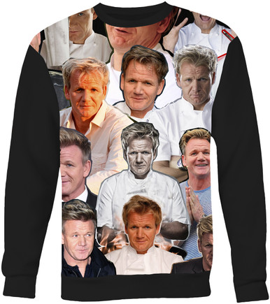 Gordon Ramsay Collage Sweater Sweatshirt