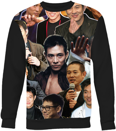 Jet Li Collage Sweater Sweatshirt