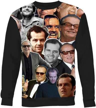 Jack Nicholson Collage Sweater Sweatshirt