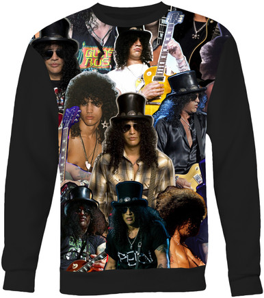 Slash Collage Sweater Sweatshirt