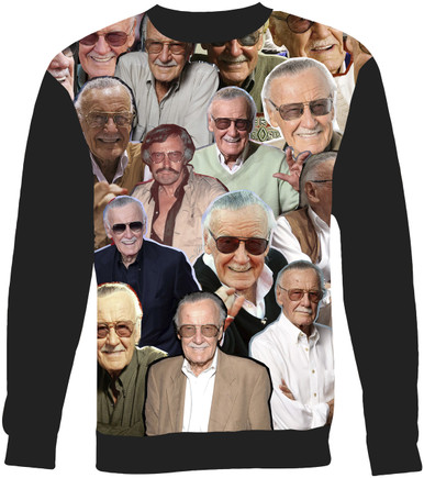 Stan Lee Collage Sweater Sweatshirt