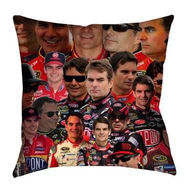 Jeff Gordon Photo Collage Pillowcase