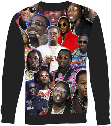 Offset Collage Sweater Sweatshirt