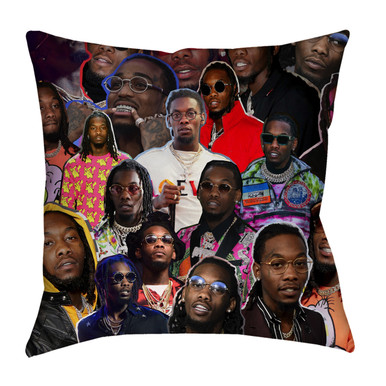 Offset Photo Collage Pillowcase