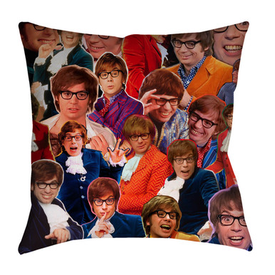 Austin Powers Photo Collage Pillowcase - Subliworks