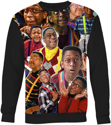 Steve Urkel Collage Sweater Sweatshirt