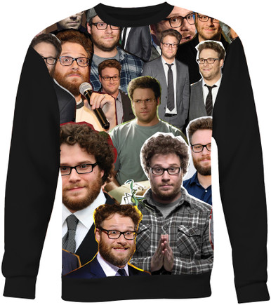 Seth Rogen Collage Sweater Sweatshirt - Subliworks