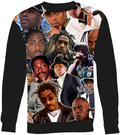 Coolio Collage Sweater Sweatshirt - Subliworks