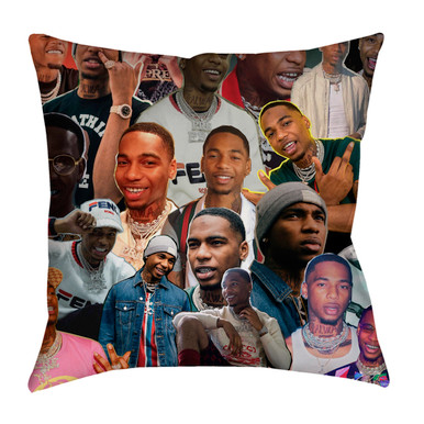 Key Glock Photo Collage Pillowcase