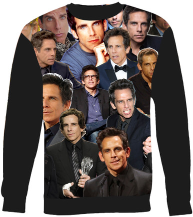 Ben Stiller Collage Sweater Sweatshirt