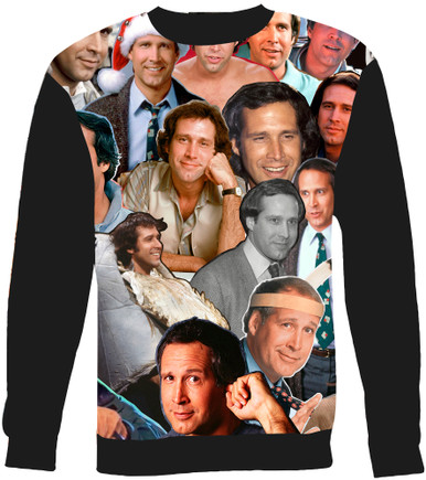 Chevy Chase Collage Sweater Sweatshirt - Subliworks