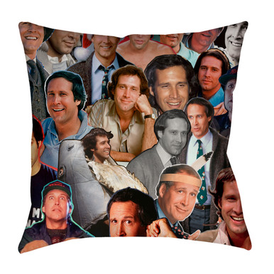 Chevy Chase Photo Collage Pillowcase
